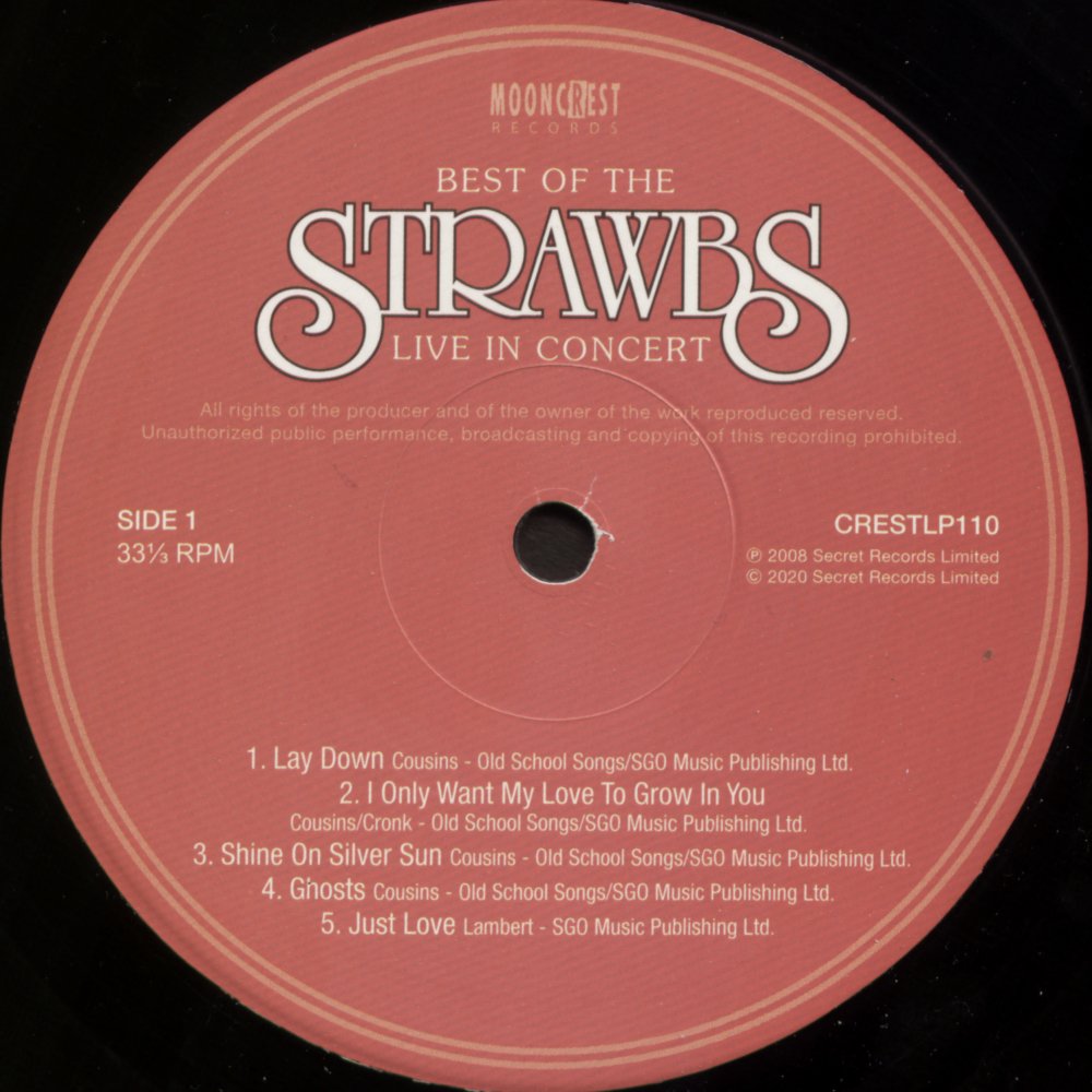 STRAWBS ALBUMS