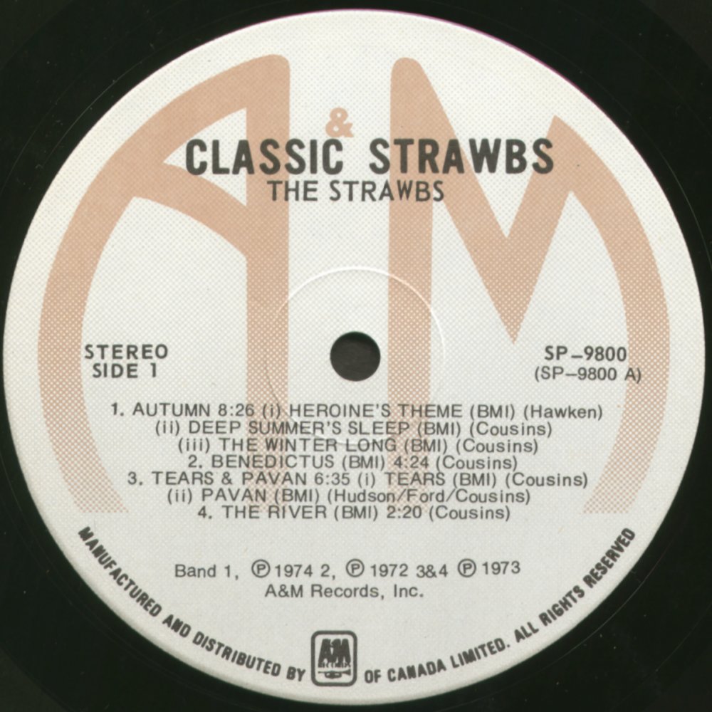STRAWBS ALBUMS