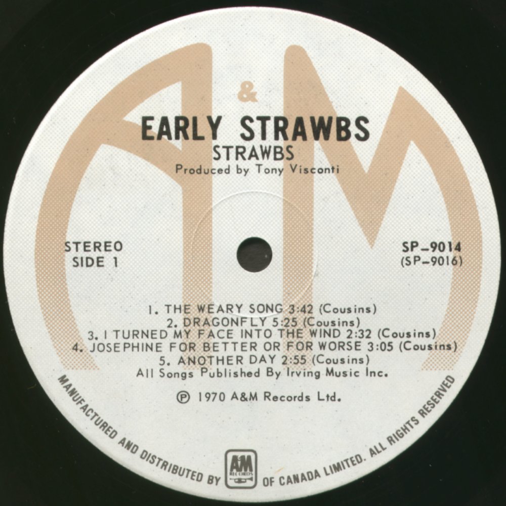 STRAWBS ALBUMS
