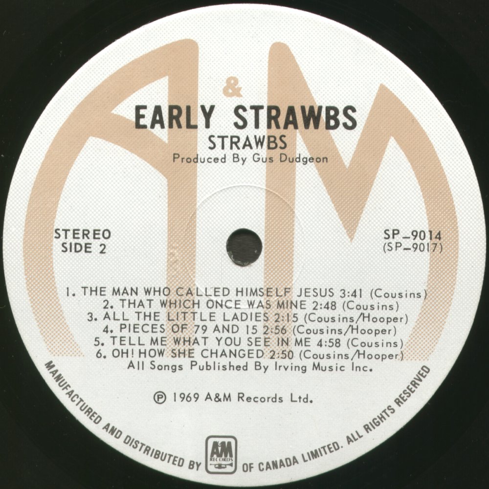 STRAWBS ALBUMS