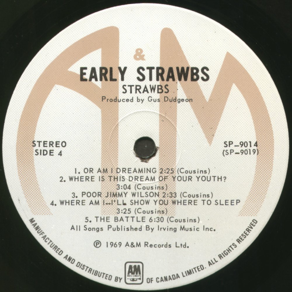 STRAWBS ALBUMS
